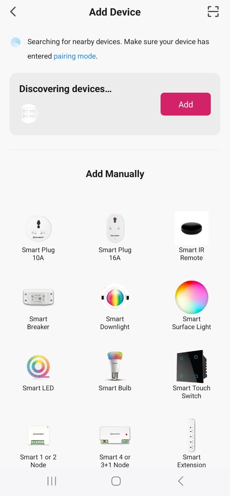 7. Tap on "Go to add"